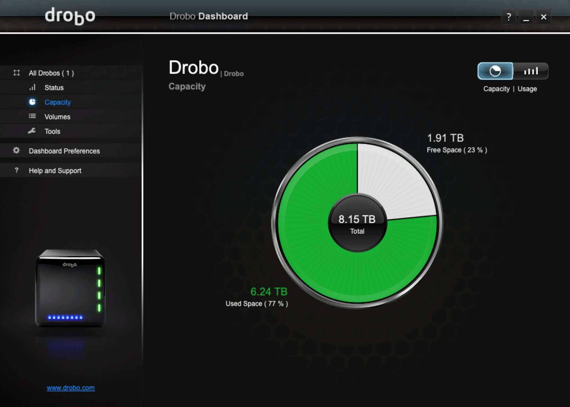 Drobo, a successful solution for my data storage needs. – Jake Stapleton